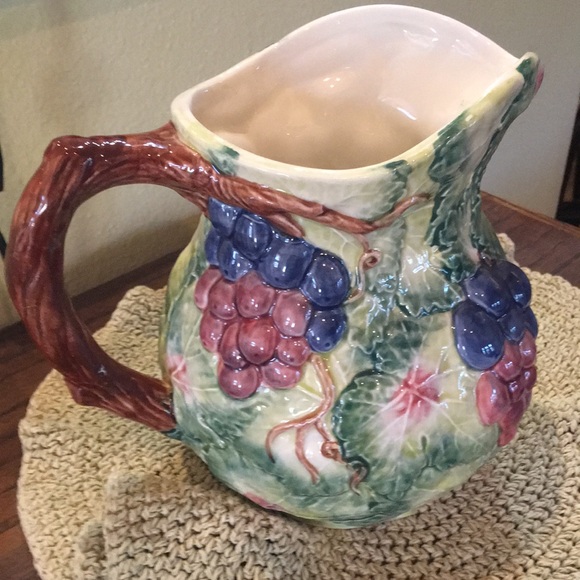 Accents | Ceramic Water Pitcher | Poshmark